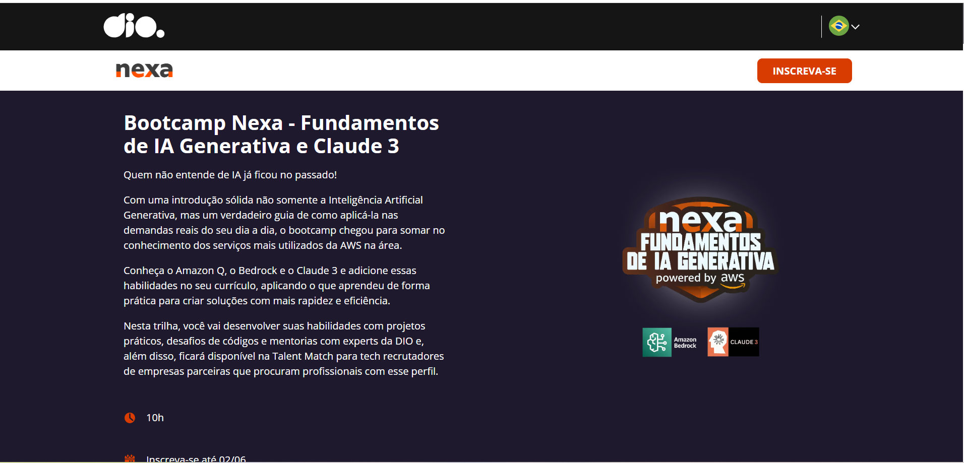 Bootcamp Nexa - Fundamentos de IA Generativa e Claude 3